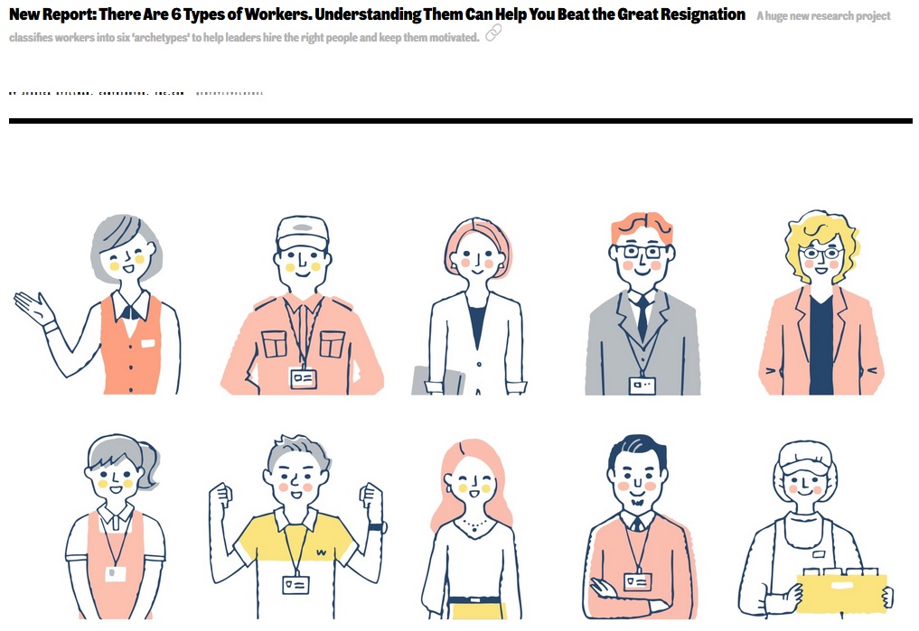 There Are 6 Types of Workers – Dr. Tracy Cooper